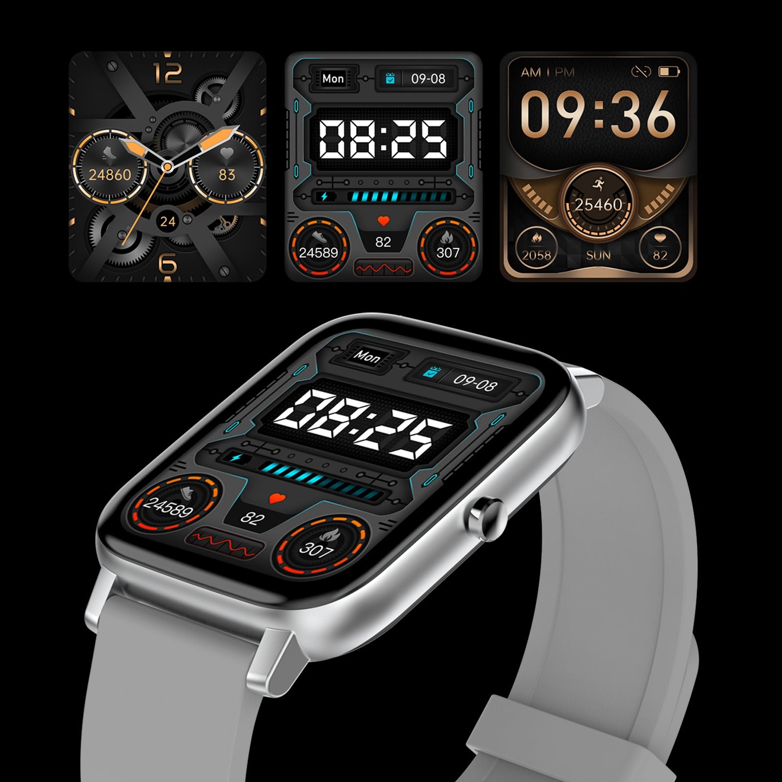 Buy the FitSmart Multi Function Smartwatch Wireless Touch Screen All In ...